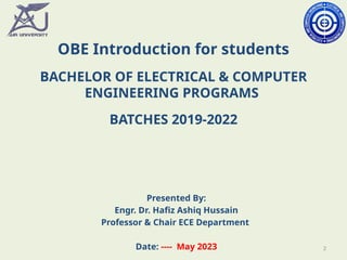 OBE Introduction for students OBE Introduction for students | PPTX