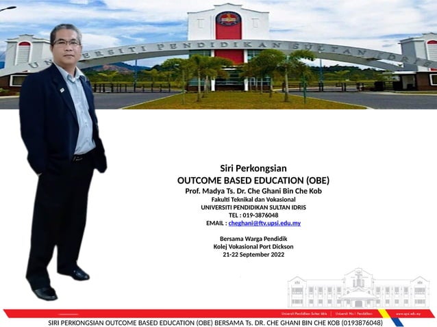 OBE - LEMBARAN KERJA OBE KVPD - LEMBARAN KERJA | PPTX