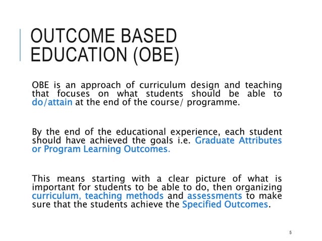 OBE Model-CLO-PLO.pptx | Educational Assessment | Education