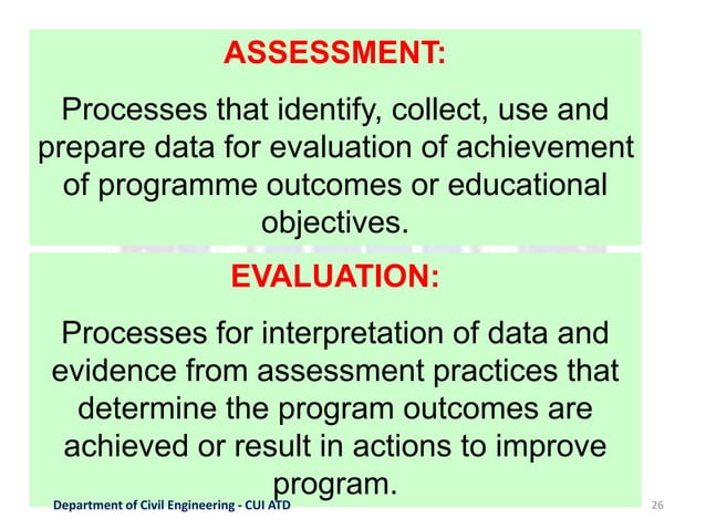 Outcome Based Education - Comsats Abbottabad - Civil Engineering.pptx ...