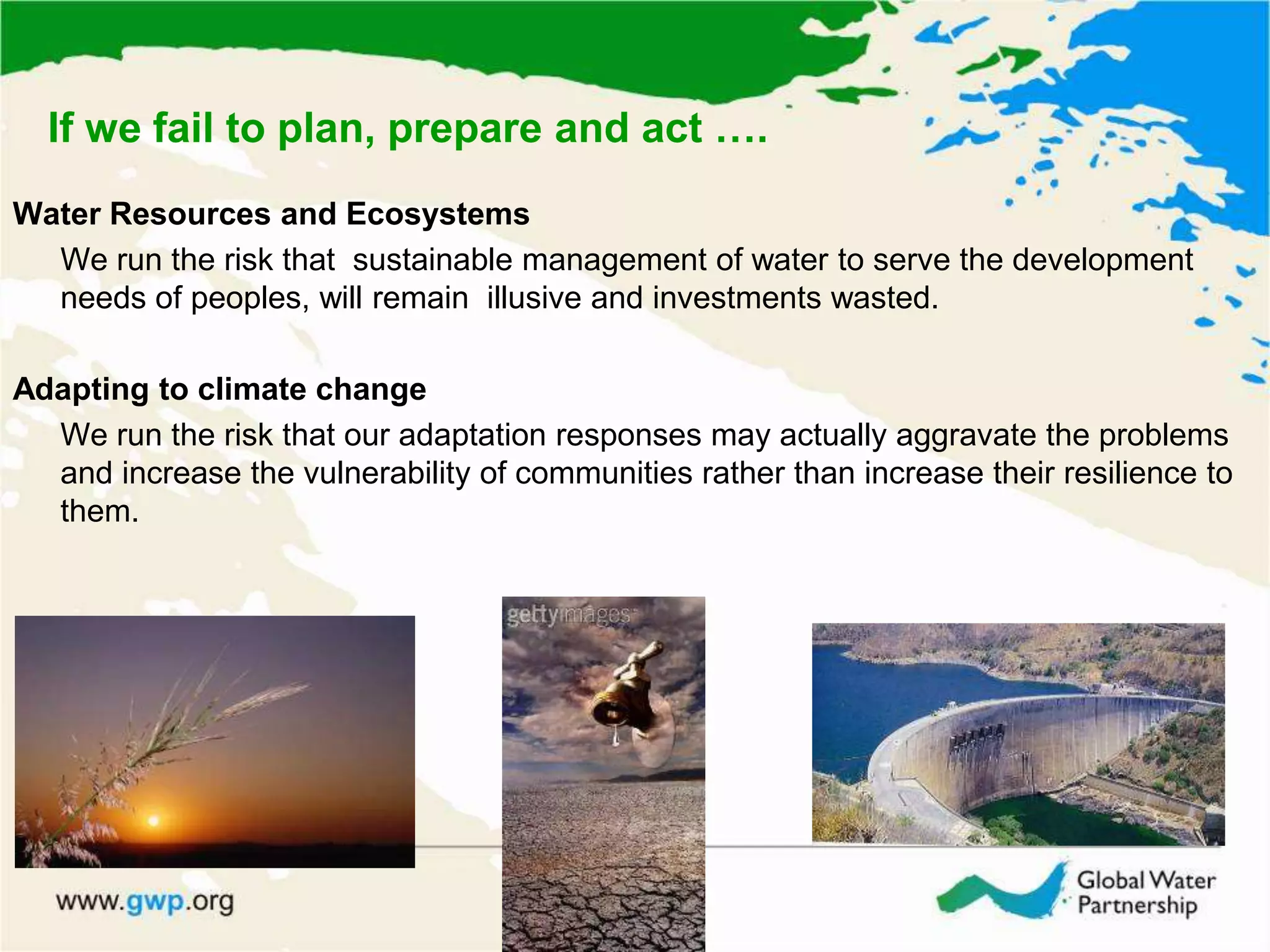 Sustainable management of water and water related ecosystems by Letitia ...