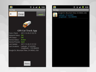 GPS Fleet Tracking APP | PPTX