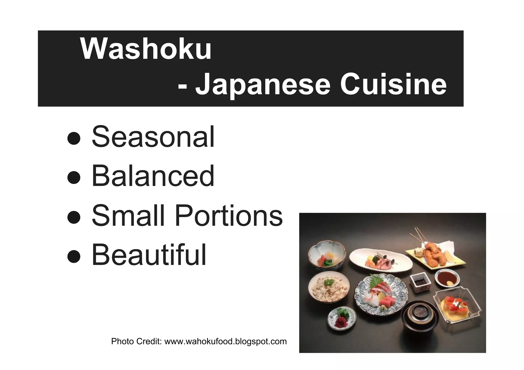 Obento presentation: Food + Design | PPT