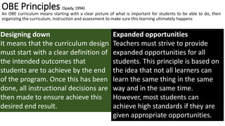 Obe principles and process | PPTX