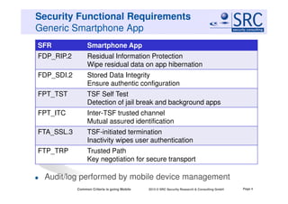 Smartphone Applications - Common Criteria is going Mobile | PDF ...