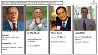 PPT on Oberoi Hotels. | PPTX