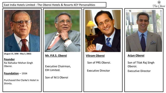 PPT on Oberoi Hotels. | PPTX