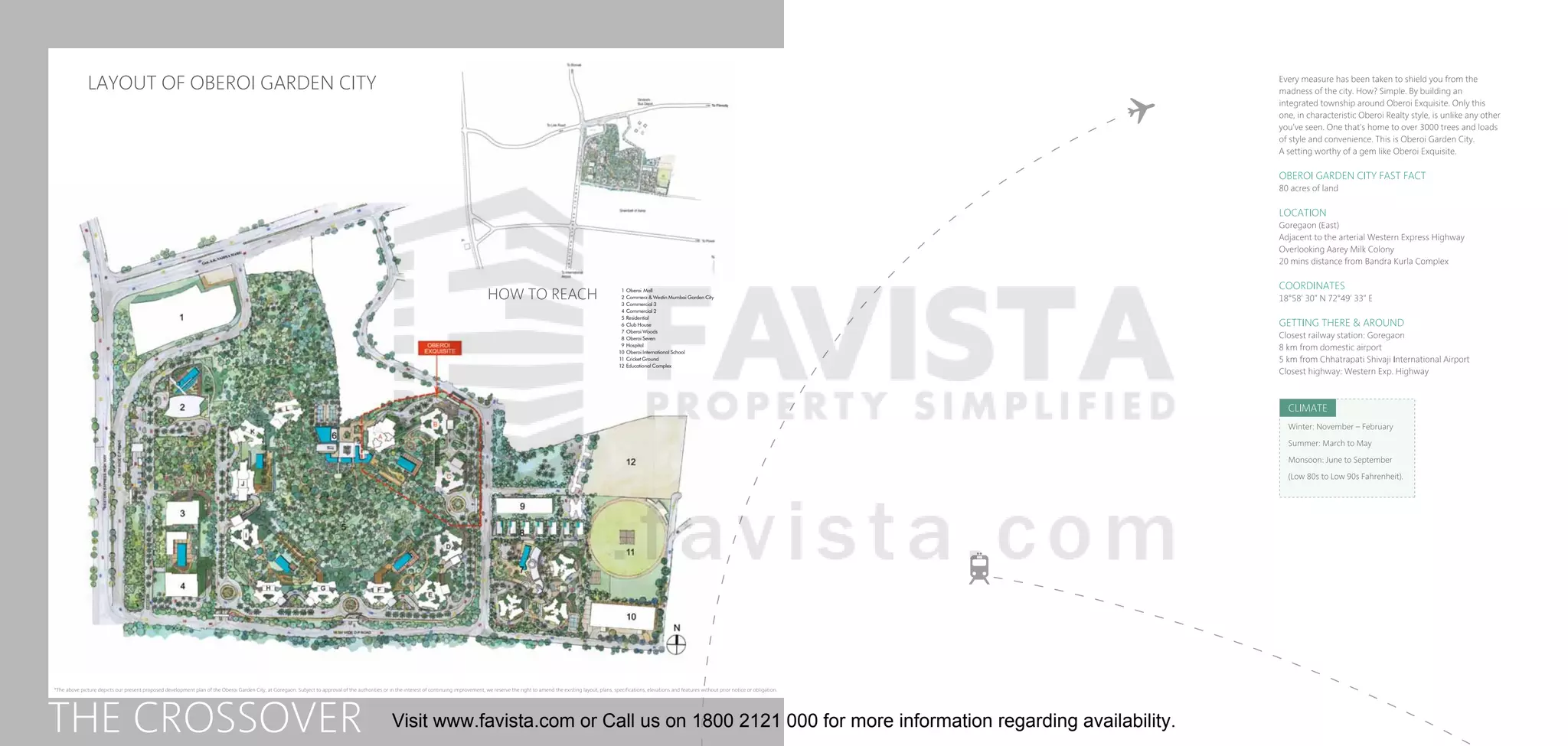 Oberoi exquisite brochure 672 Favista Real Estate | PDF