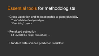 Oberski EAM 2018 - Incidental data for serious social research | PPT