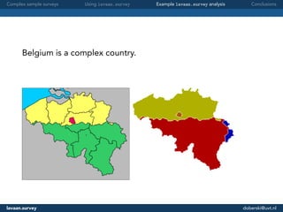lavaan.survey: An R package for complex survey analysis of structural equation models | PDF