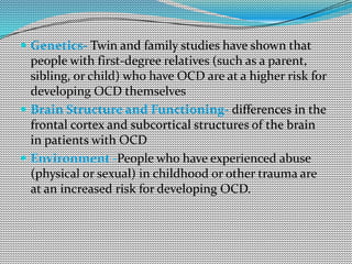 Obesessive compulsive disorder | PPT