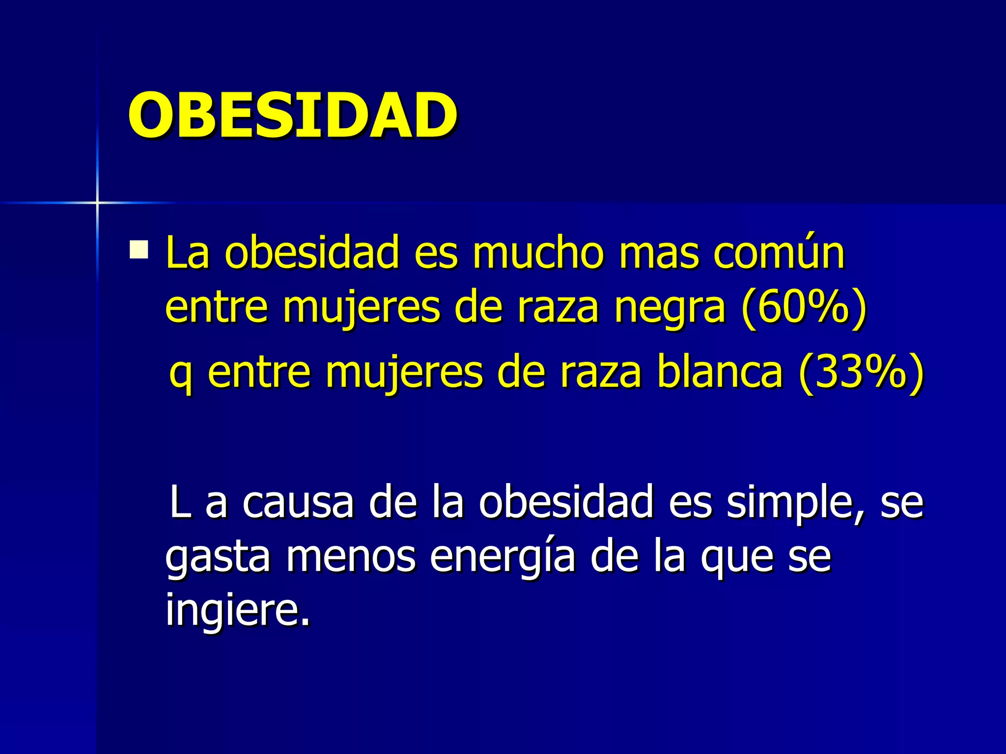 Obesidad | PPT