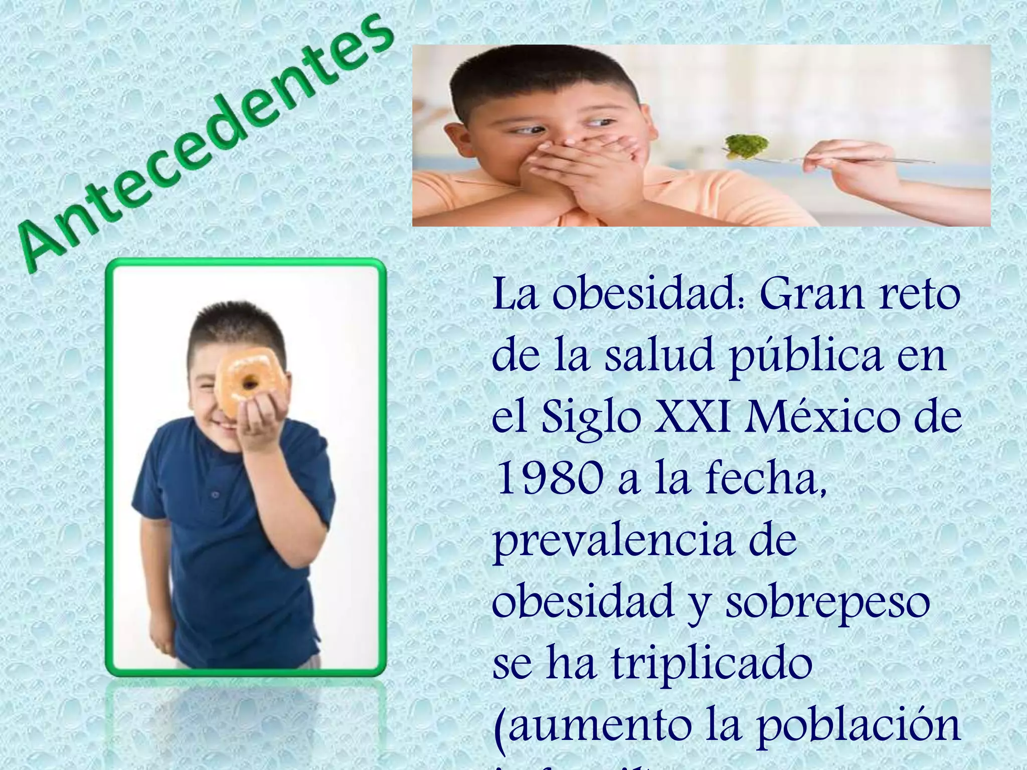 Obesidad Infantil En Mexico Ppt