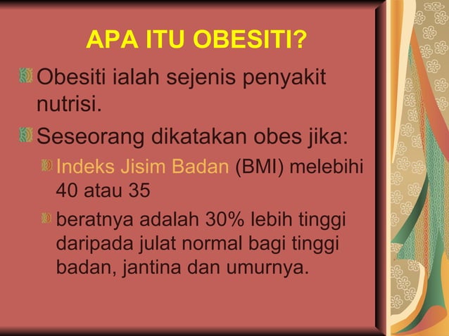 Obesiti | PPT