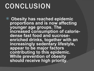 Obesity | PPT