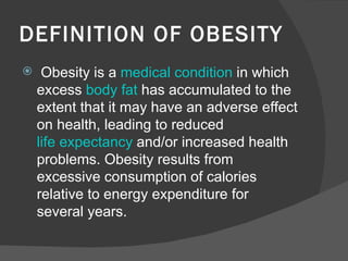 Obesity | PPT