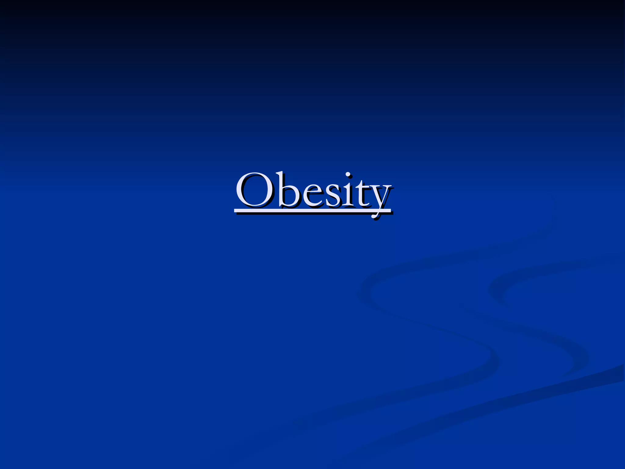Obesity | PPT