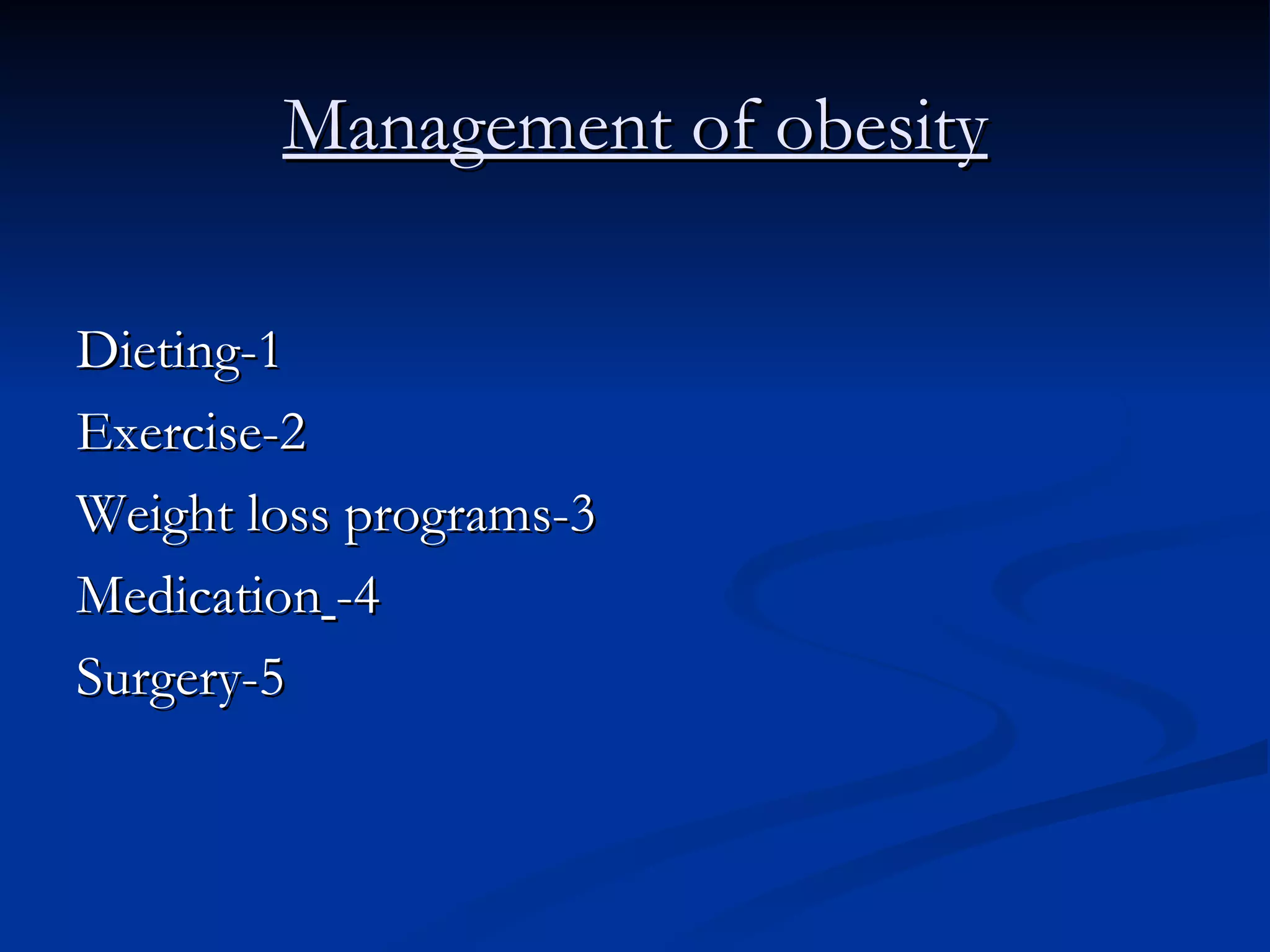 Obesity | PPT