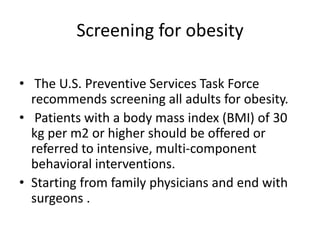 Obesity | PPTX