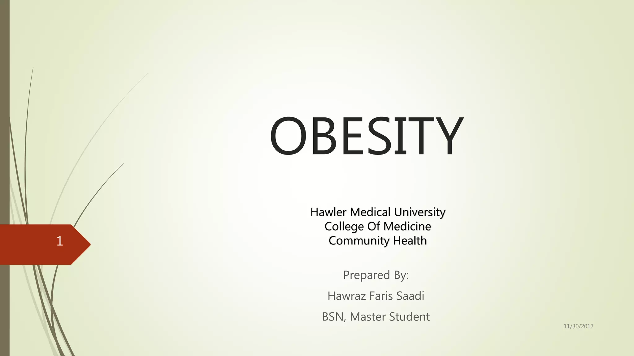 Obesity | PPTX