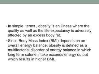 Obesity | PPTX