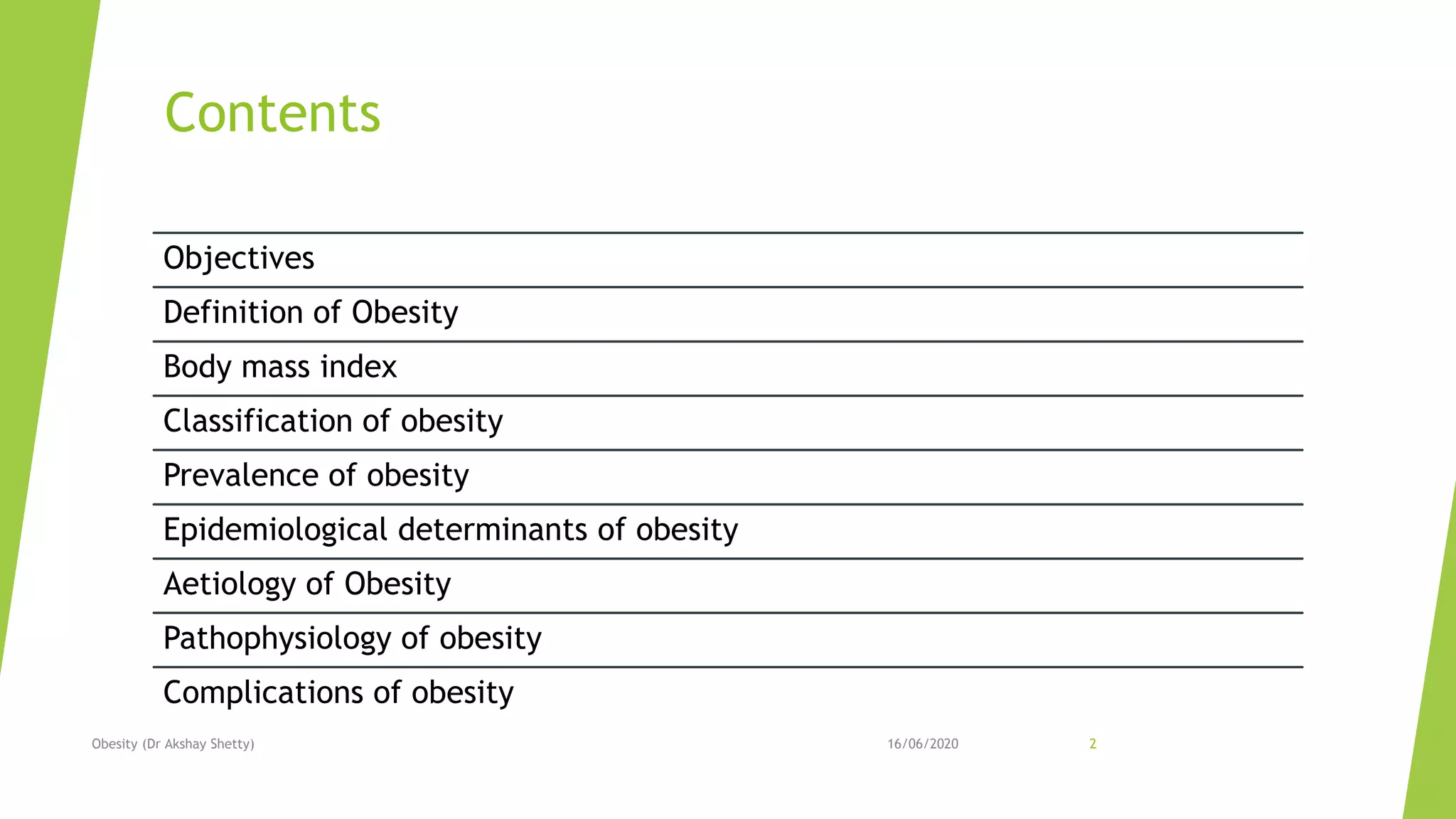 Obesity | PPTX