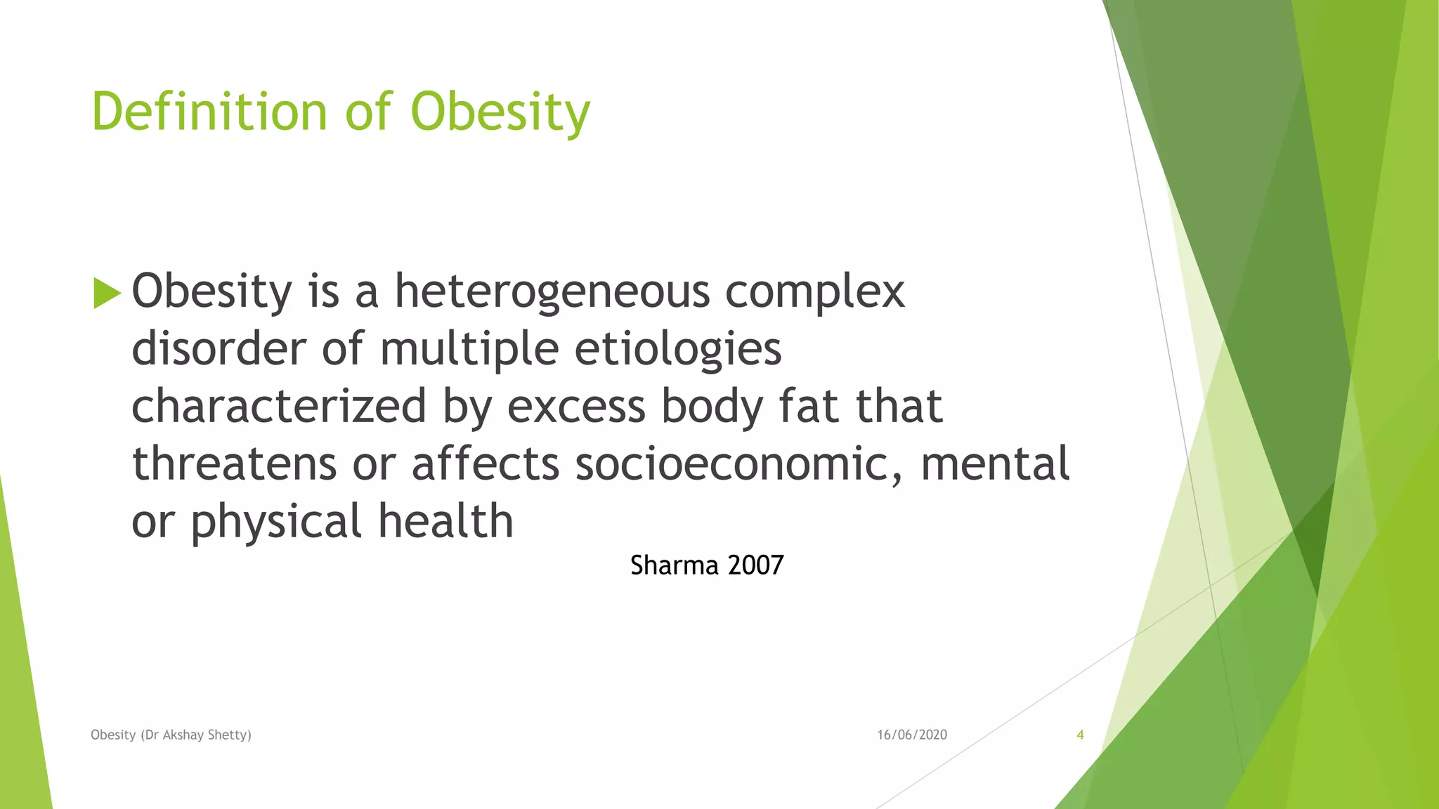 Obesity | PPTX