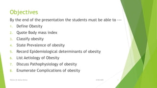 Obesity | PPTX