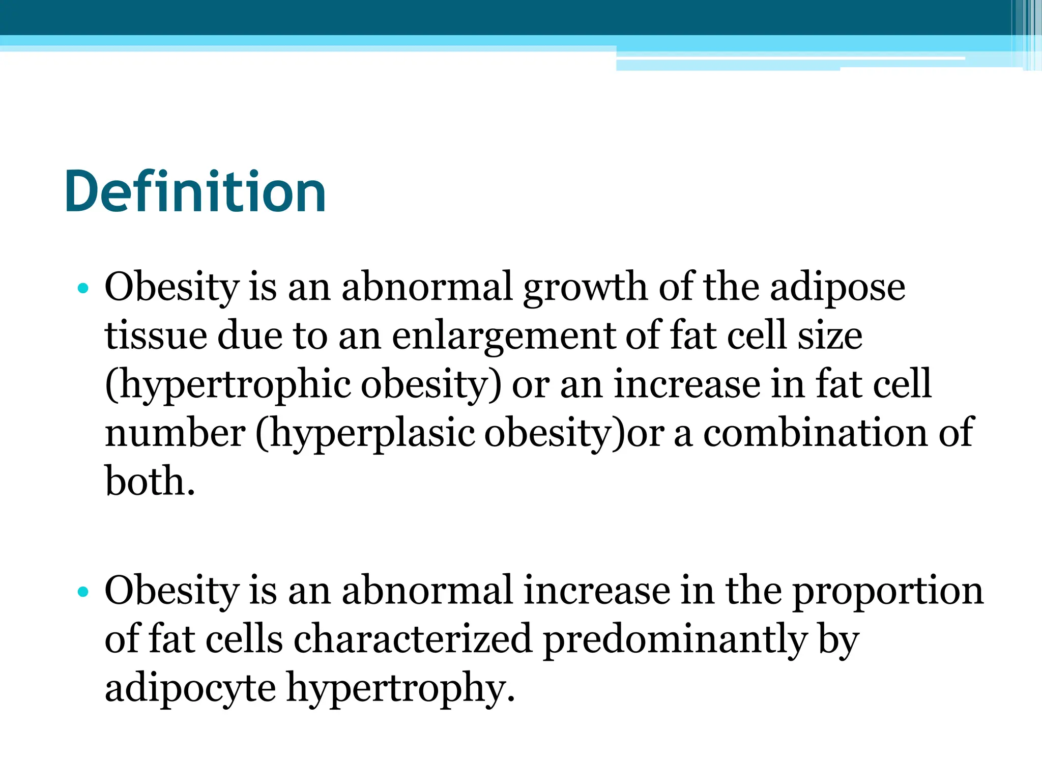obesity presentation on pathogenesis, natural history.pptx