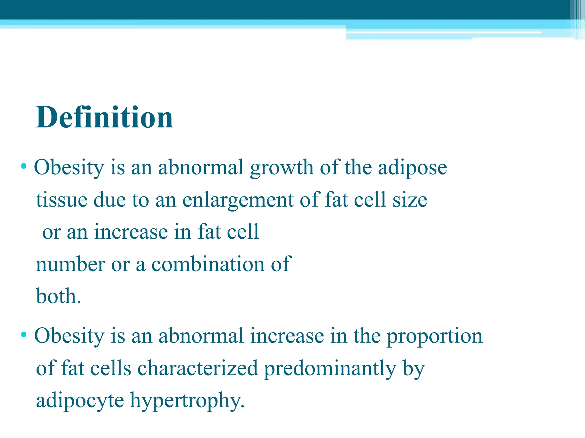 Obesity-Risk factors, complications and treatment | PPTX | Endocrine and Metabolic Diseases ...