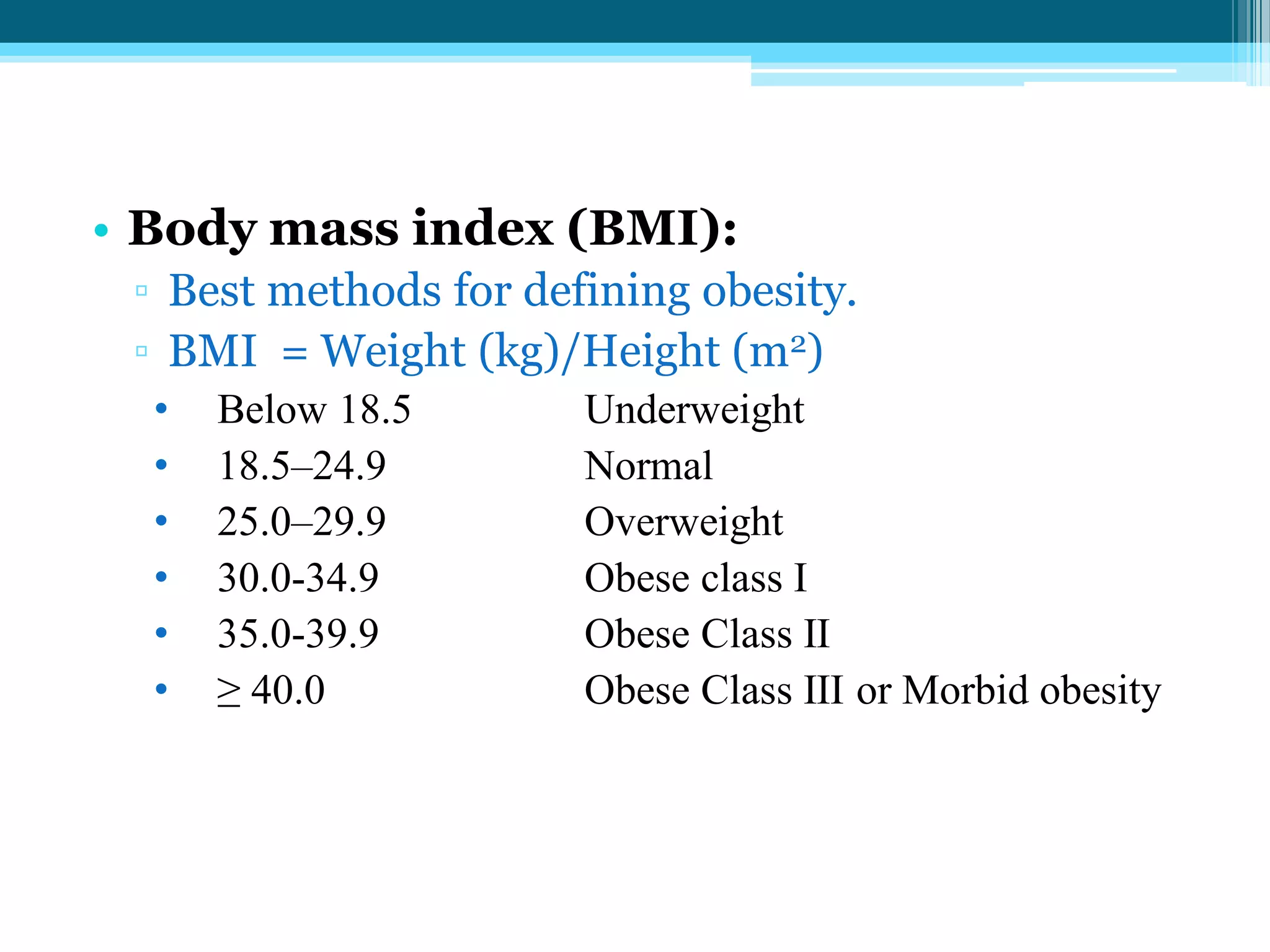 Obesity | PDF
