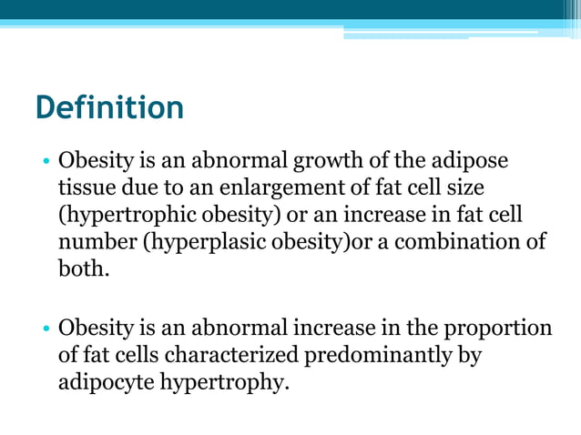 Obesity | PDF