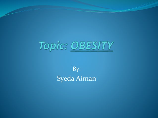 Obesity.pptx