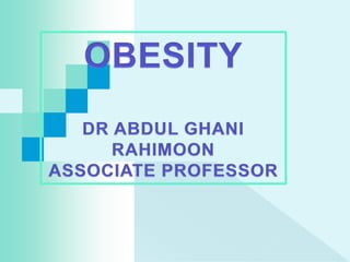 OBESITY.ppt