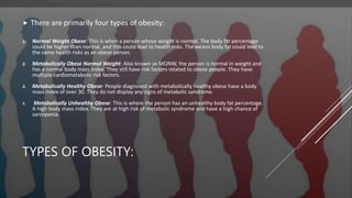 Obesity.pptx | Diabetes | Diseases and Conditions
