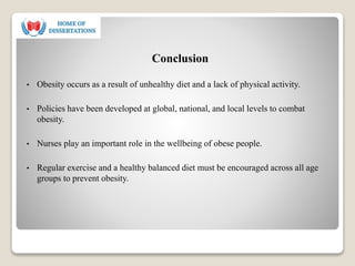 Understanding and Managing Obesity: Causes, Risks, and Solutions | PPT