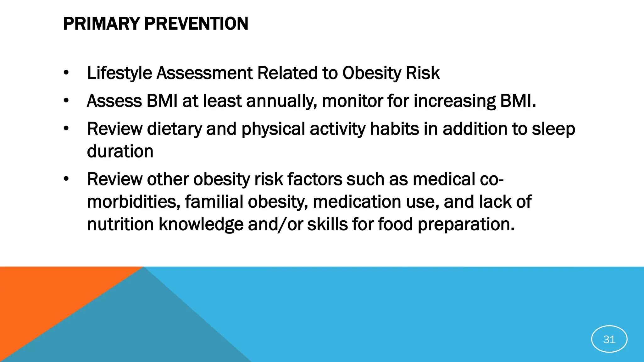 obesity introduction measurement and prevention | PDF