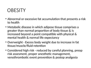 Obesity considerations in anaesthesia.pptx