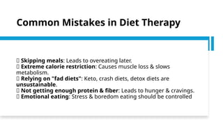 Obesity in the Context of Nutrition Therapy | PPTX