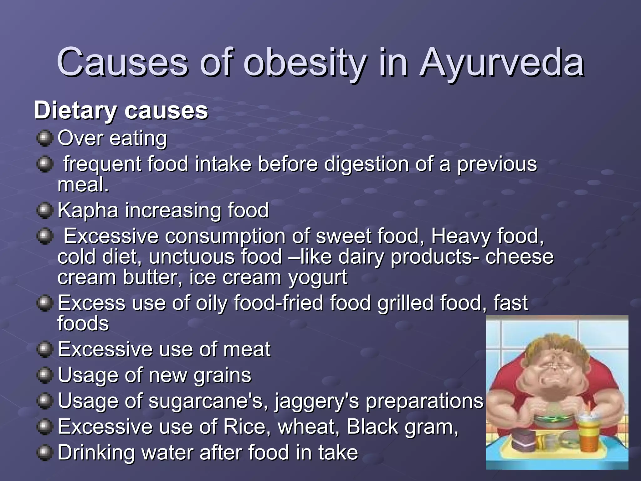 Obesity ayurvedic management - archana kulkarni, bams, md-ayu | PPT