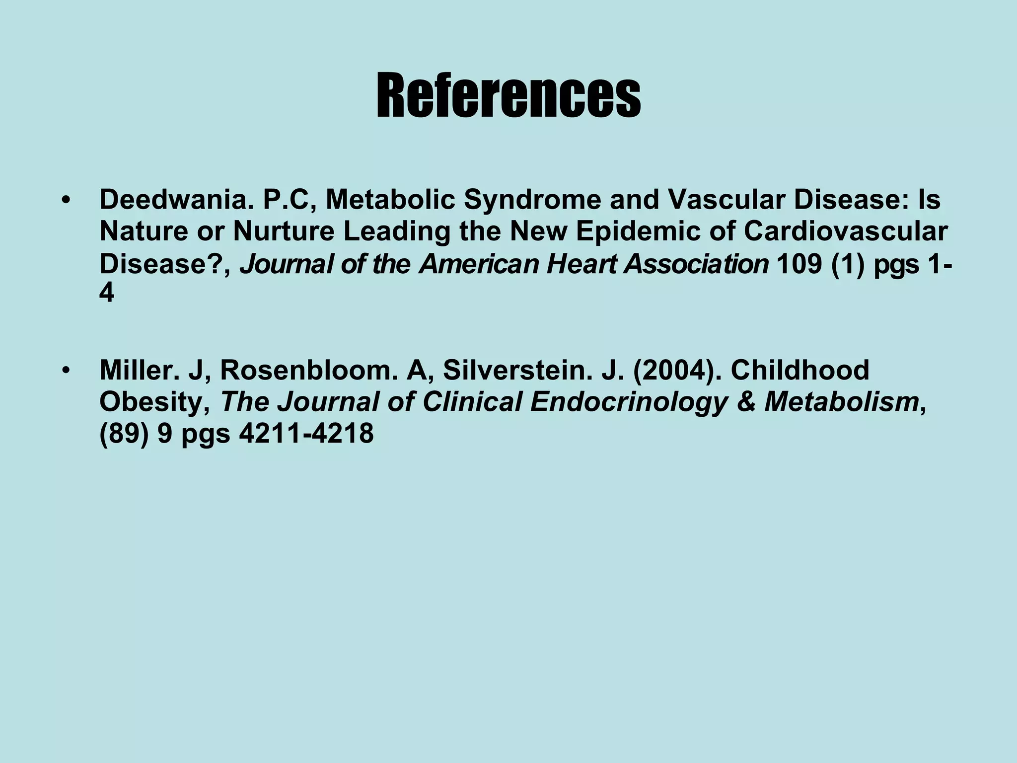 Obesity Nature Vs Nuture[1] | PPT