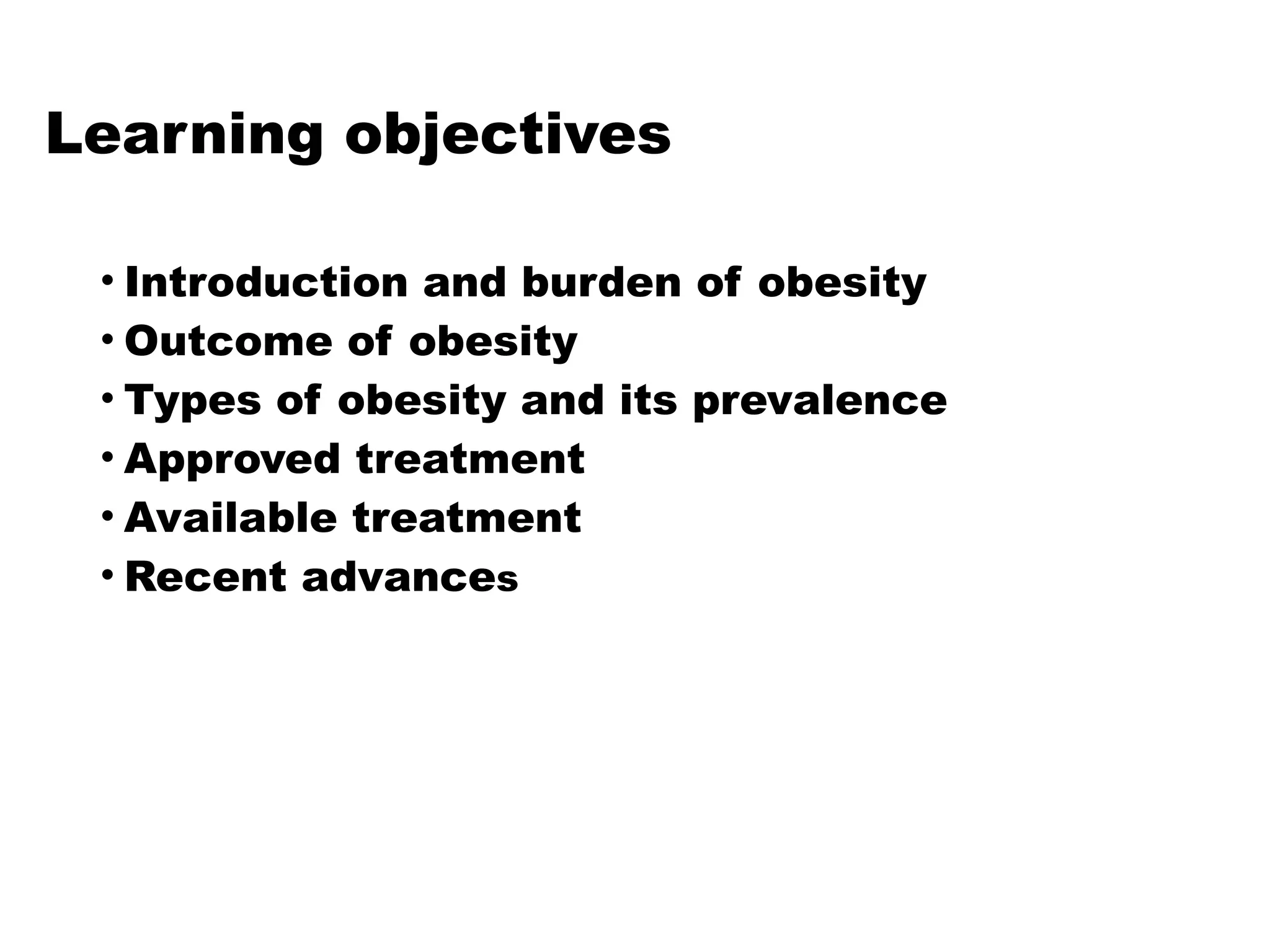 Pharmacotherapy of Obesity with recent advances.pptx