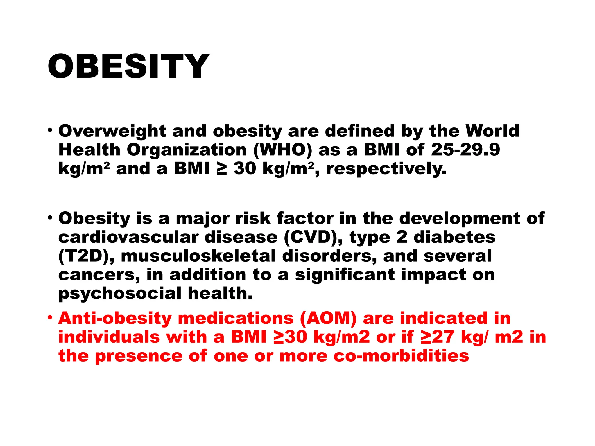 Pharmacotherapy of Obesity with recent advances.pptx