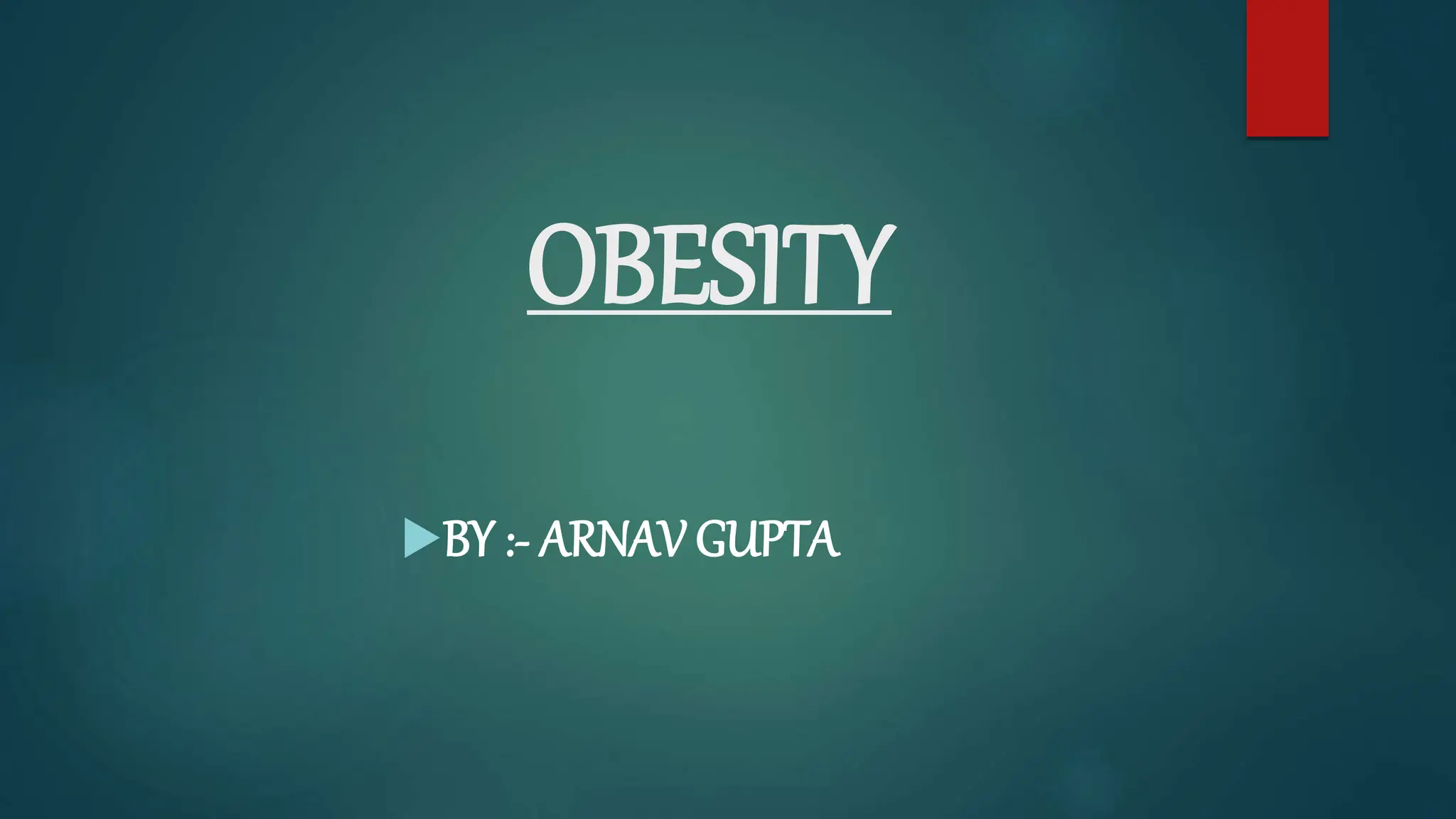 The concept of OBESITY and BMI (body mass index).pptx