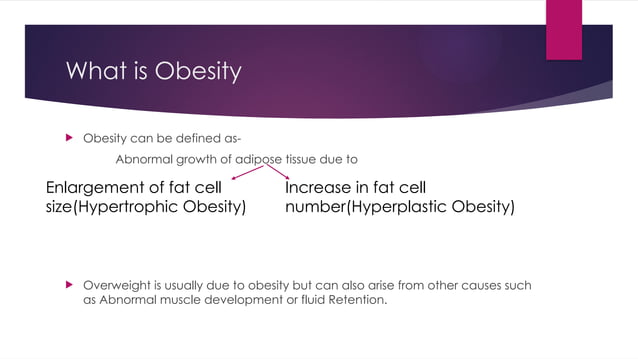 Obesity - COMMUNITY MEDICINE - POWER POINT | PPT