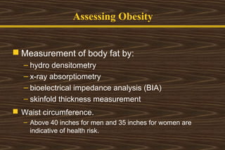 Obesity and Cardiovascular Diseases | PPT