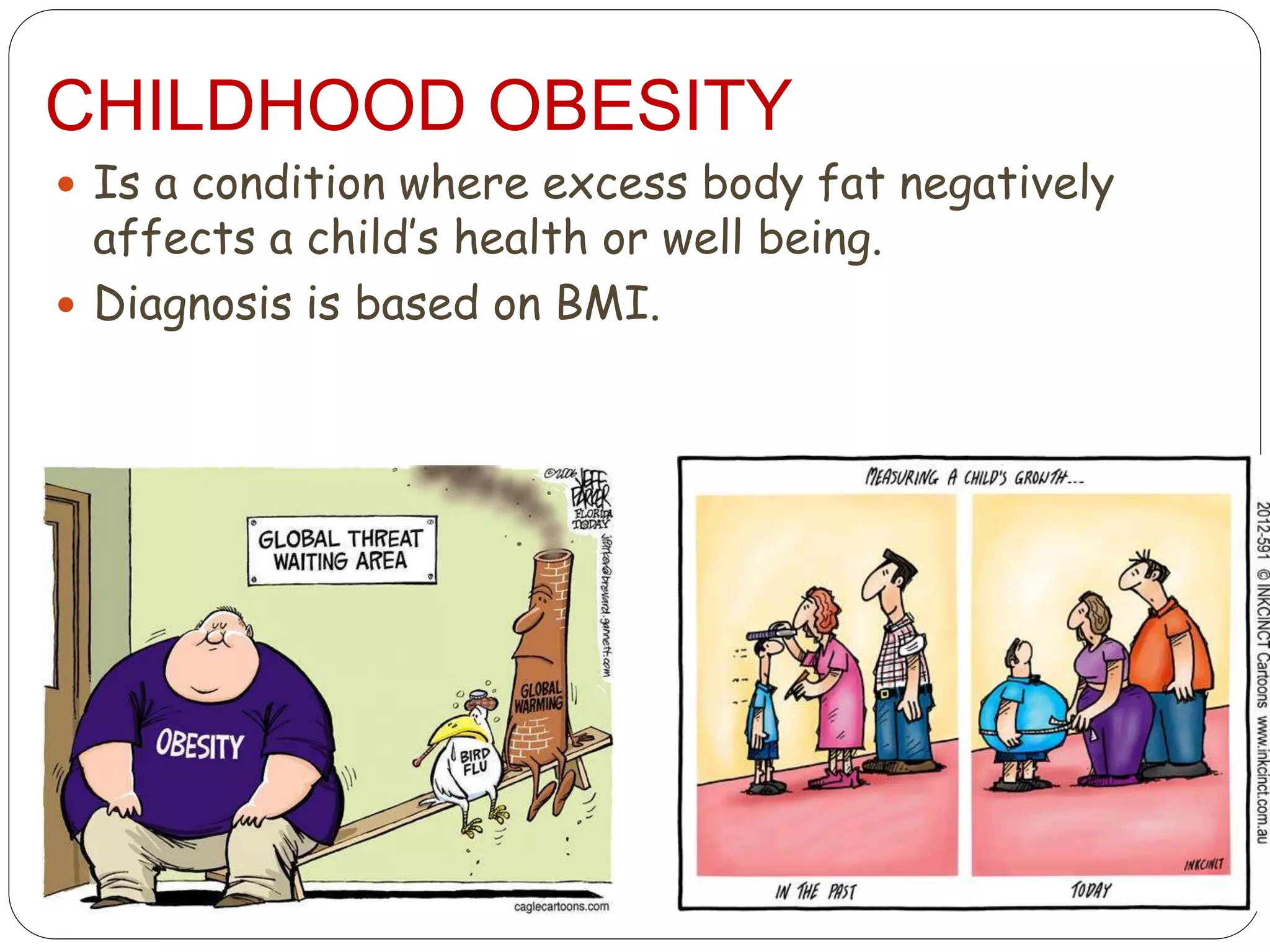 Obesity and children | PPTX