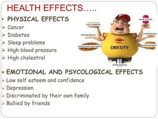 Obesity and children | PPTX