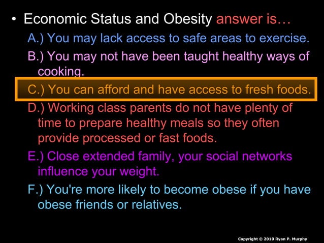 Childhood Obesity, Fast Food, Junk Food, Lesson PowerPoint | PPT