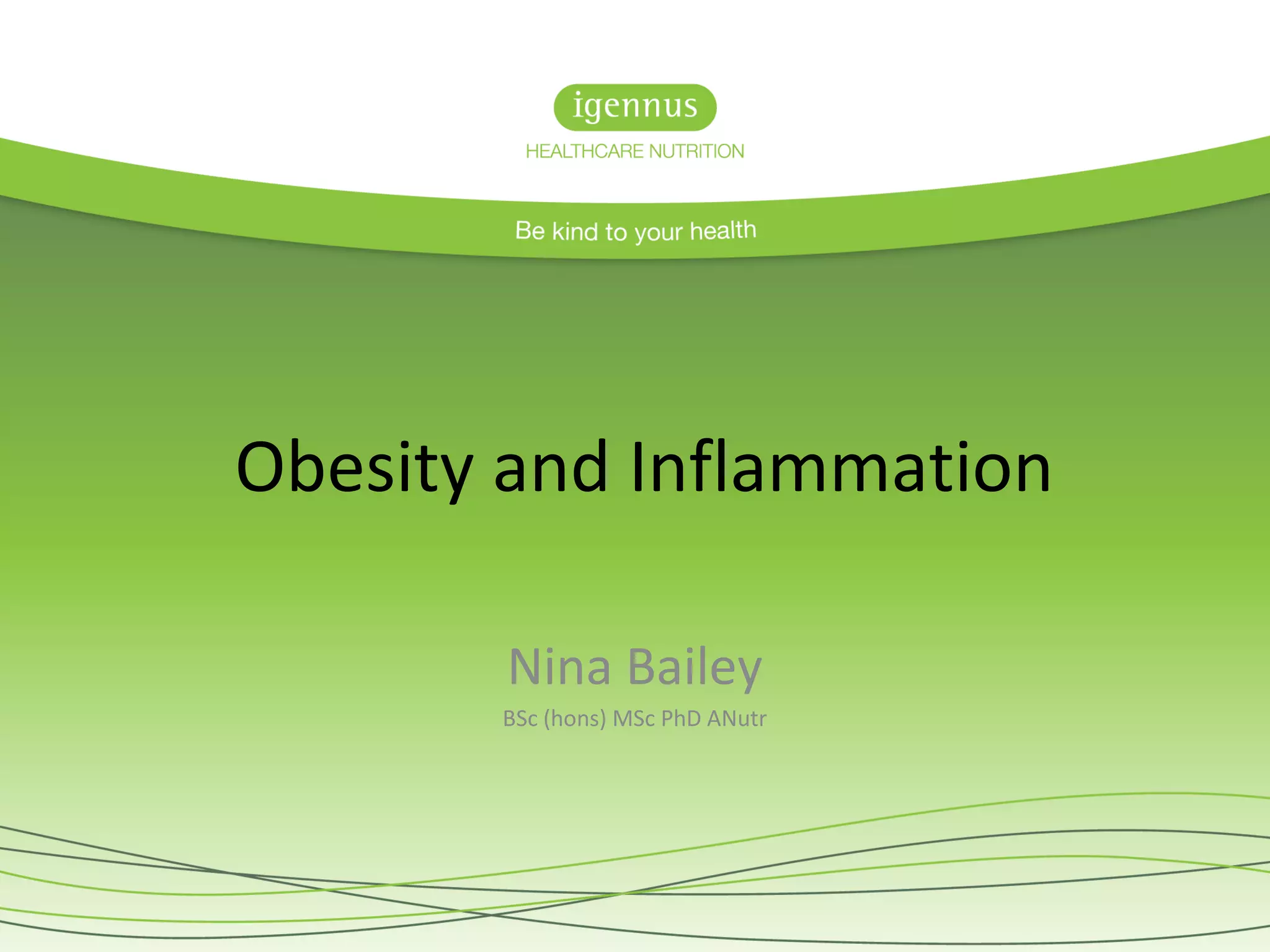 Obesity and inflammation | PPT